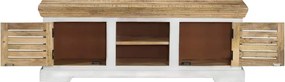TV skříňka 110 x 30 x 40 cm masivní mangovníkové dřevo 337848