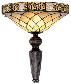 Stojací lampa Tiffany- 	Ø 41*179 cm 1x E27 / max – 41x179 cm