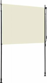 Venkovní roleta 150 x 270 cm krémová 145941