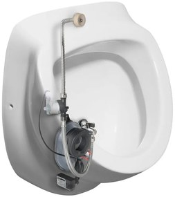 Isvea Isvea, DYNASTY urinál s automatickým splachovačem 6V DC, zakrytý přívod vody, 39x48 cm, 10SZ92001-SENSOR