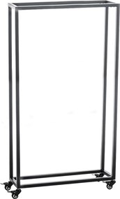 Stojan na palivové dřevo Hetta 25x60x150 cm – černá