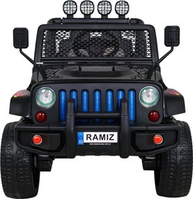 Ramiz Terénní autíčko Raptor Drifter plameny + ovladač + pohon 4x4 + úložný prostor + pozvolný rozjezd + MP3 LED