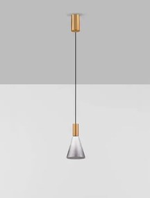 Designový lustr Voi 1 B Šedá