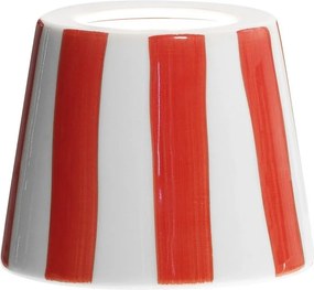 Stínidlo na stolní lampu Poldina keramické červené