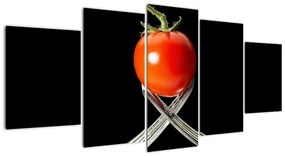 Obraz - rajče s vidličkami