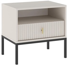 Noční stolek SUE béžová/kašmír 5904804554392