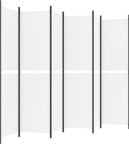 vidaXL 6dílný paraván 300x200 cm textil [350238] Barva: antracitová