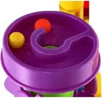 TEDDIES Kuličková dráha / 55 dílků, 10 kuliček / plast / od 3 let
