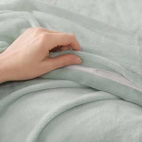 Goldea mikroplyšové povlečení deluxe - šalvějové 140 x 200 a 70 x 90 cm