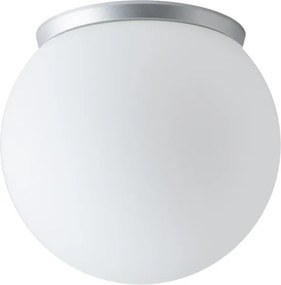 OS STY61722 STYX 1 stropní/nástěnné skleněné svítidlo stříbrná / bílá IP65 4000 K 8W LED - OSMONT