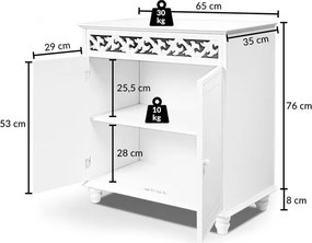 Deuba Komoda Jersey - 76x65x35 cm