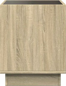 Noční stolek s Infinity LED dub sonoma 50 x 50 x 50 cm 3284086