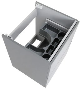 BPS-koupelny Koupelnová skříňka pod umyvadlo Swing G 50 D, šedá