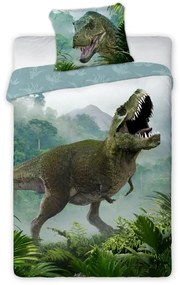 FARO Povlečení T-Rex prales Bavlna, 140/200, 70/90 cm