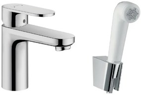 Hansgrohe Vernis Blend - Umyvadlová baterie s ruční sprchou Bidette, chrom 71215000