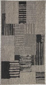 Kusový koberec Sisalo / DAWN 706 / J48H – na von aj na doma, 160x230, šedá, chodba / predsieň, Oriental Weavers