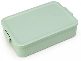 Brabantia MAKE&TAKE LARGE Obědový box 25,5x16,7x6 cm - nefritově zelená