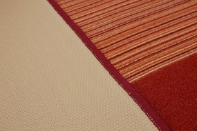 Associated Weavers, Protiskluzový běhoun na míru Carnaby 84, šíře 67 cm, červená, chodba / předsíň