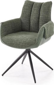 HALMAR K579 židle zelená