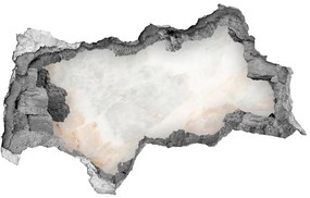 Wallmuralia Díra 3D fototapeta nálepka Mramor 95x73 cm