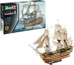 Revell H.M.S. Victory / Plastikový model / 1:225 / Počet dílků 269 / O