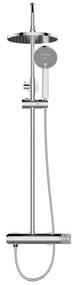 Invena Stone Plus, sprchová souprava s termostatickou baterií, chromová, INV-AU-P3-001-V
