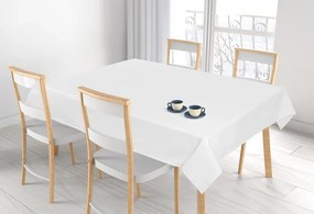 Bellatex Ubrus ADÉLA  Bílá rozměr kulatý průměr 130 cm  (foto viz dezén)