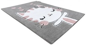 Dywany Łuszczów Dětský kusový koberec Petit Kitty cat grey - 200x290 cm