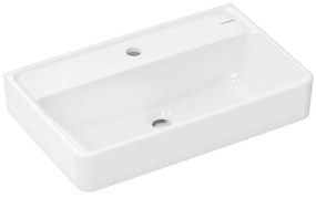 Hansgrohe Xanuia Q - Umyvadlo 60x37 cm, bez přepadu, otvor pro baterii, SmartClean, bílá 61126450