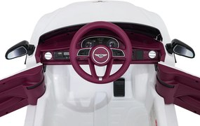 Ramiz Dětské elektrické autíčko Bentley Bentayga S bílé
