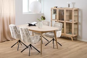 ACTONA GROUP Jídelní židle EDGAR s područkami béžová 0000112438