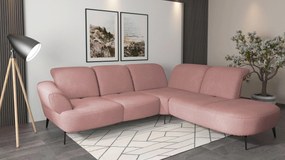 XXXLutz ROHOVÁ SEDAČKA, textil, starorůžová Sit & More - Sedací soupravy - 00014401322B