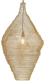 Orientální závěsné svítidlo zlaté 60 cm - Nidum L