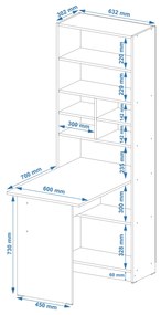 Psací stůl INTEGRAL