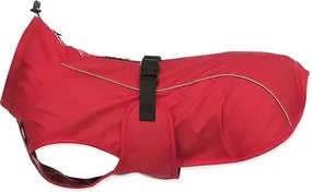 TRIXIE Pláštěnka Vimy M 50 cm červená / Pro psy / Voděodolná / Reflexn