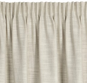 ZÁVĚS NA PÁSCE ROSI 140X270 CM TMAVĚBÉŽOVÁ