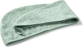 Tchibo - Ručníkový turban - barva: zelená