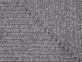 NORTHRUGS - Hanse Home koberce Kusový koberec Braided 105551 Light Grey – na ven i na doma - 120x170 cm