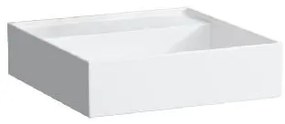 Laufen Kartell - Umývátko na desku 460x460 mm, s LCC, bílá H8153314001121