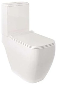 Kludi Resa C - WC kombi mísa, spodní odpad, Rimless, SpiralFlush, lesklá bílá 28WCB0643