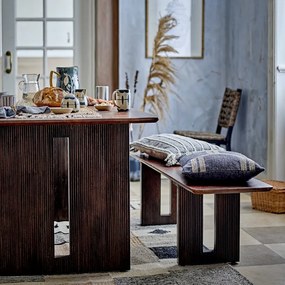 Hnědý dřevěný jídelní stůl Bloomingville Milow 180 x 90 cm