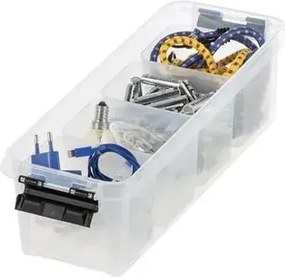 SMARTSTORE Úložný box Classic 4 průhledná / 4 přihrádky / 3,5 l / 38x1