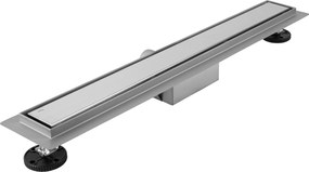 Lineární odtokový žlab Rea Neox 60 cm stříbrný