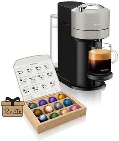 Kávovar na kapsle nespresso krups vertuo next light grey xn910b10
