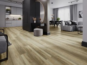 Mexen West Orange vzorek vinylových panelů SPC 6,5 mm, podložka IXPE 1,5 mm, 4 V-spáry, Dub - F1009-S