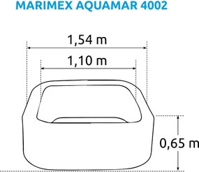 Marimex | Vířivý bazén Marimex AQUAMAR 4002 | 11400260