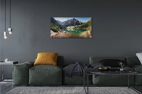 Obrazy na plátně jezírka salašnický 120x60 cm