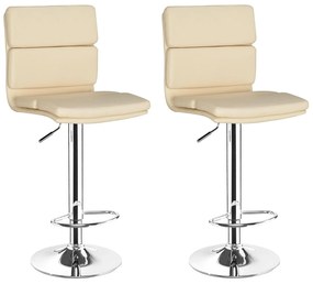 Barová židle 2x  Hawaj CL-7006-2 | krémová