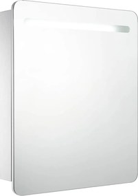 LED koupelnová skříňka se zrcadlem 68 x 9 x 80 cm 285119