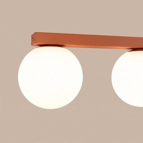Sollux Lighting Stropní svítidlo YOLI 4 okrově červené